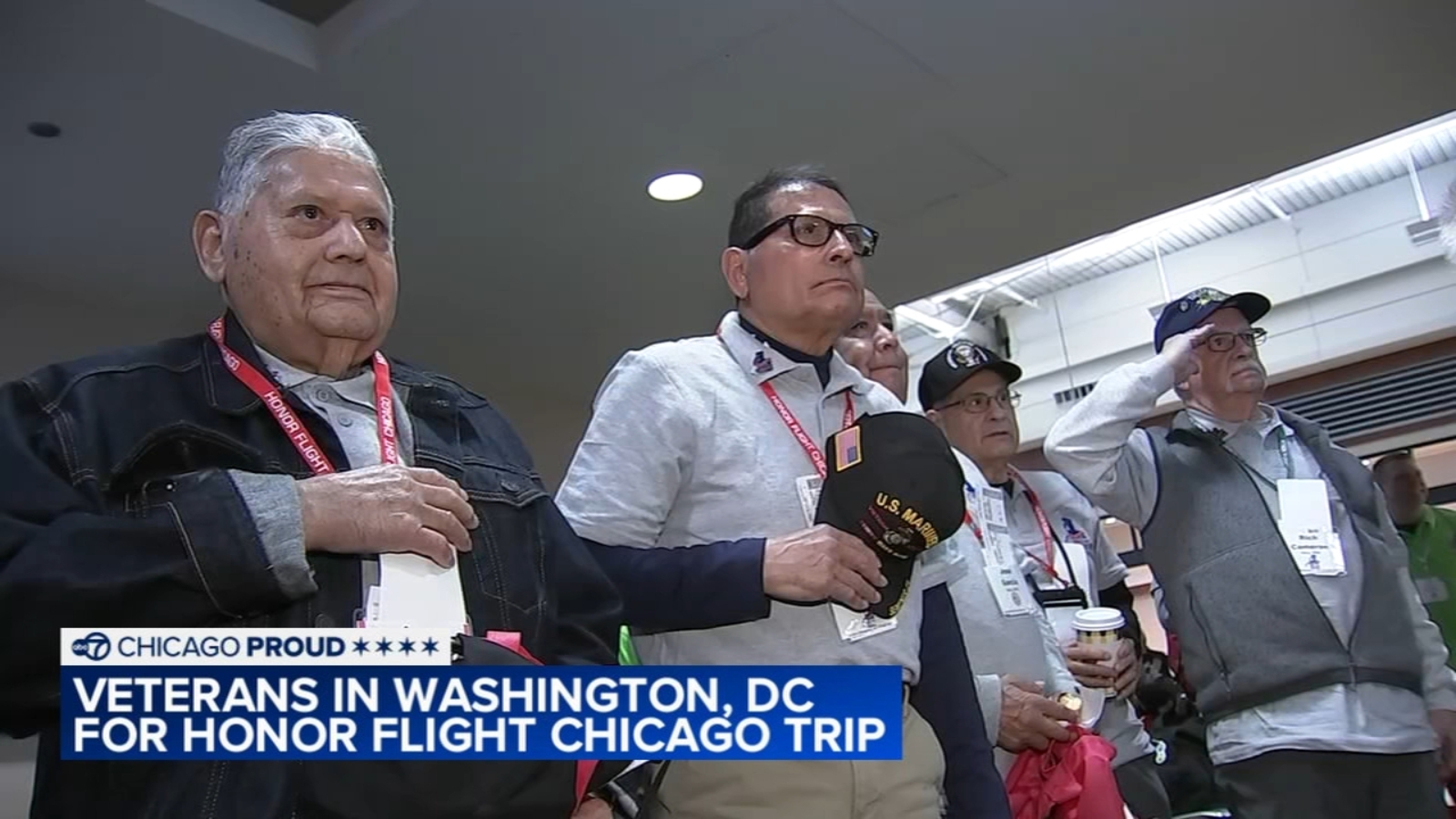 Military vets fly from Midway Airport to Washington DC in 1st honor ...