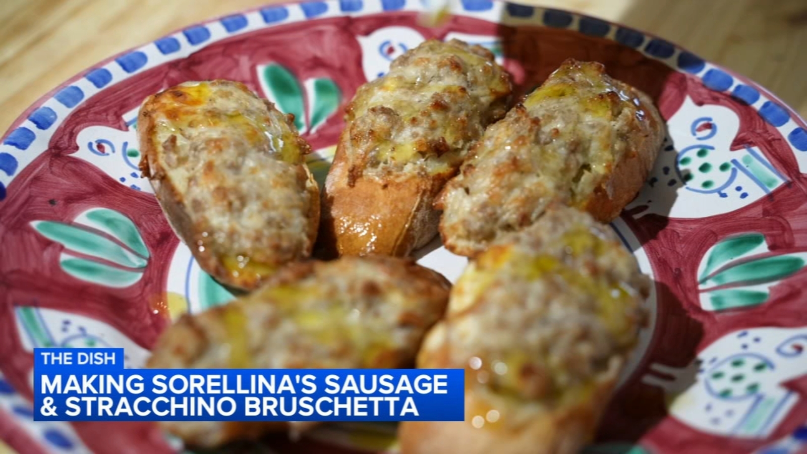 The Dish: Sausage and stracchino bruschetta from Sorellina in North ...