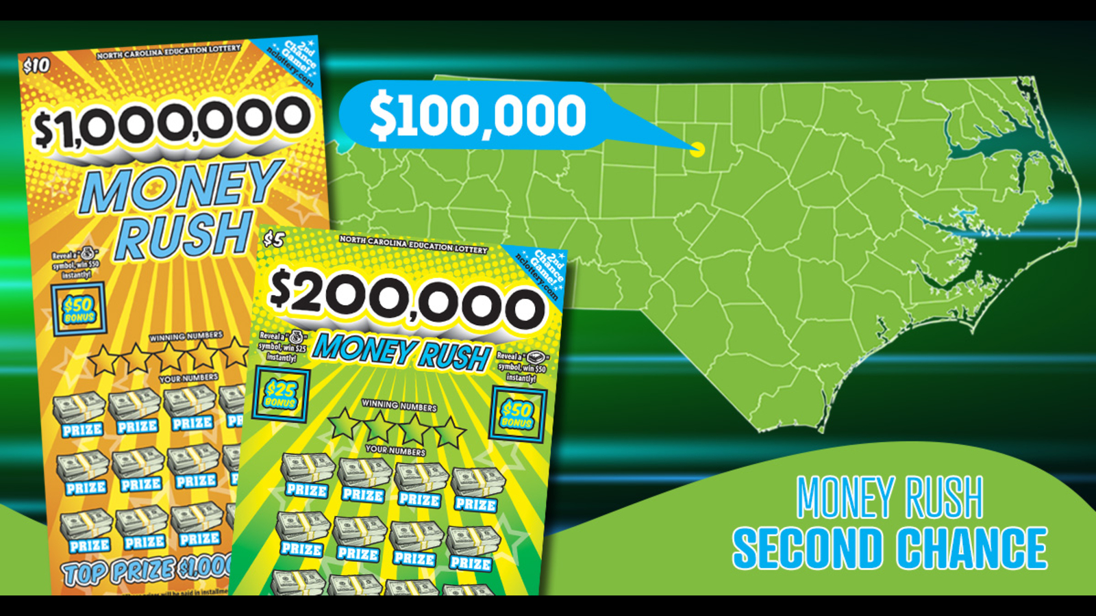 NC lottery | Raleigh man wins $100,000 in second-chance drawing - ABC11 ...