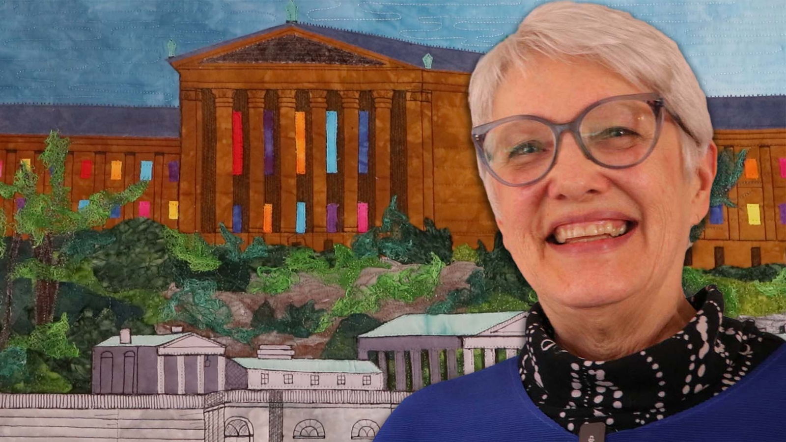 Philly quilt artist turns snapshots of the city into fantastic fabrics ...