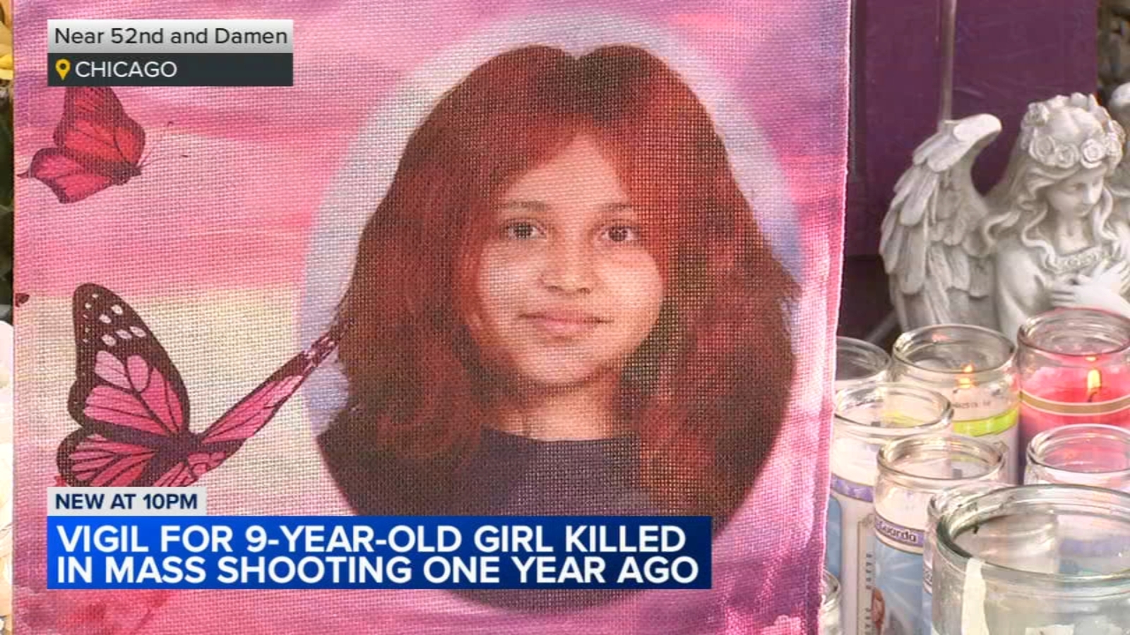 Chicago mass shooting: Vigil held 1 year after 9-year-old girl Ariana ...
