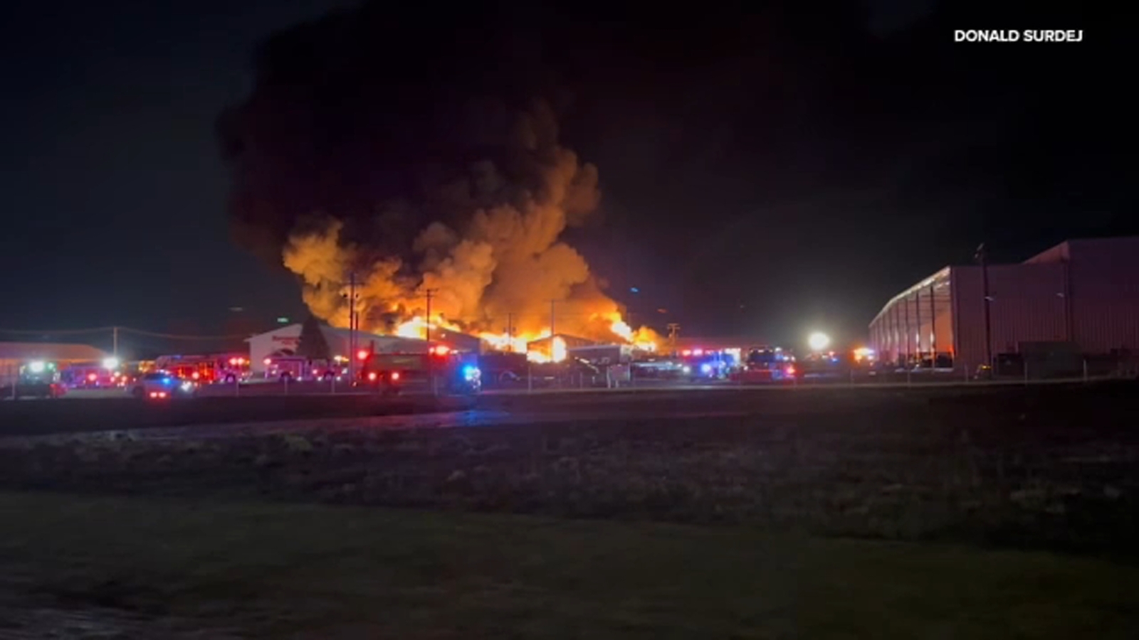 Fire in Joliet, Illinois area destroys Rovanco Piping Systems near I-55 ...