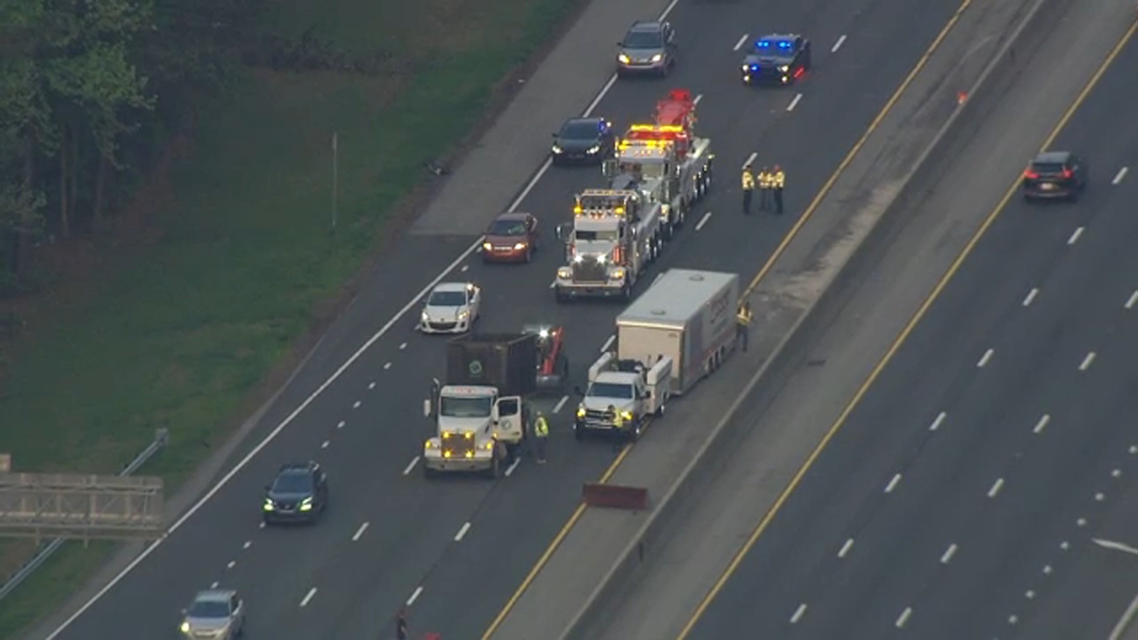 I-40 crash | Several lanes close after crash involving tractor trailer on I-40 East in Durham ...