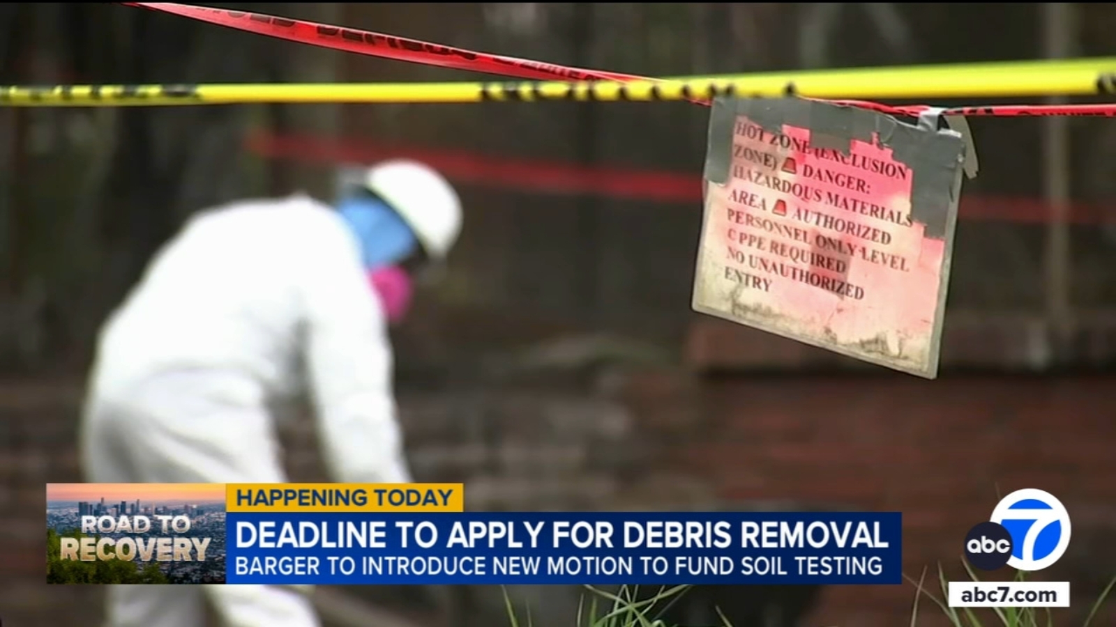 Deadline Tuesday for residents to opt in for free fire debris removal ...