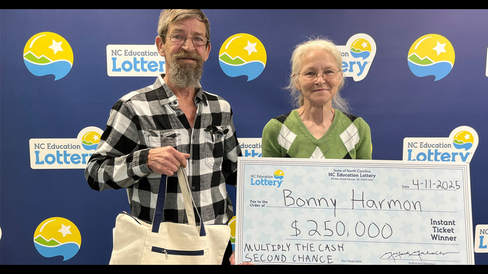 Bonny Harmon | North Carolina woman wins $250K in second-chance lottery ...