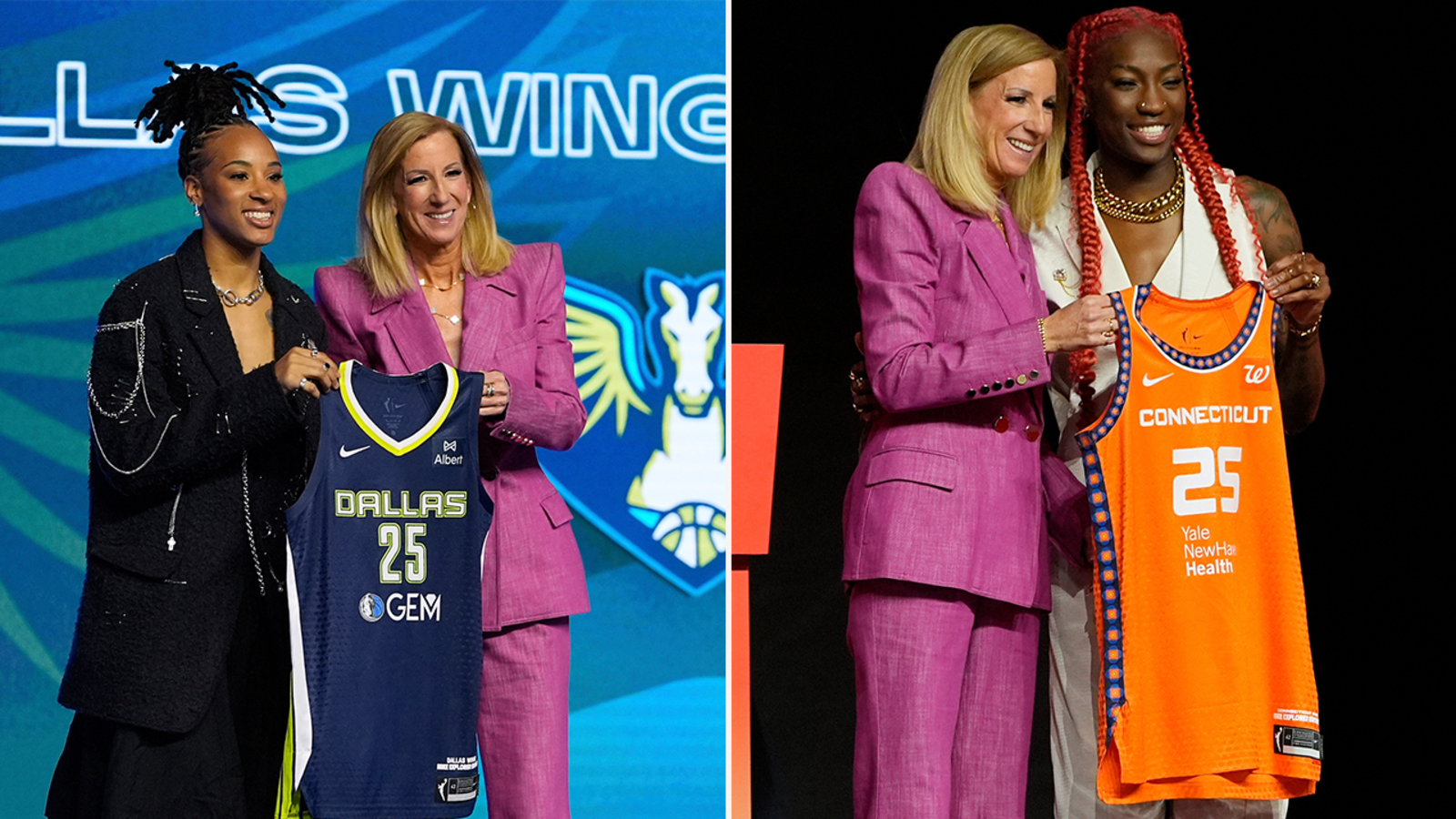 2025 WNBA Draft | NC State players Saniya Rivers and Aziaha James ...