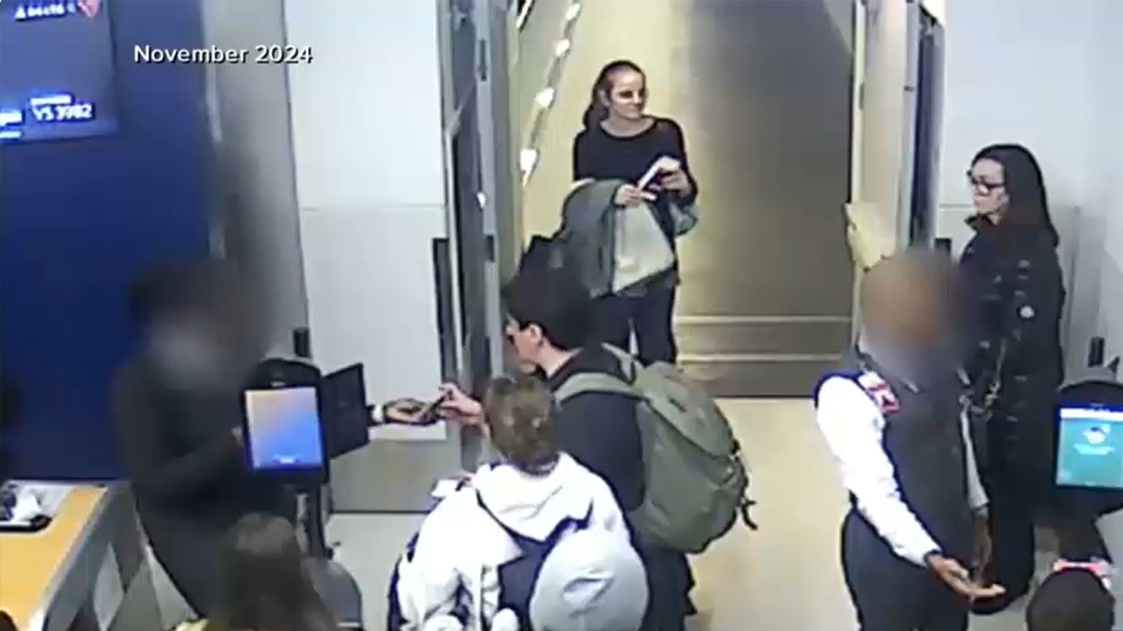 'Very unusual': Newly released videos show accused stowaway boarding ...