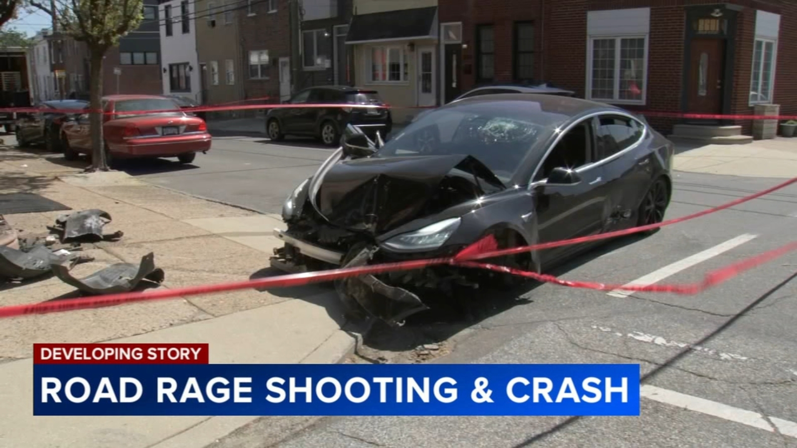 Road rage incident between 2 Teslas leads to crash; pedestrian hit in ...