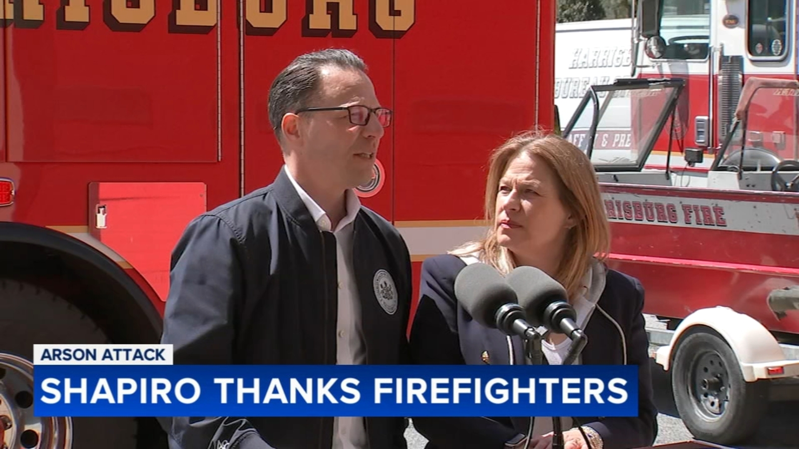 Pennsylvania Governor Shapiro hosts lunch for firefighters who ...
