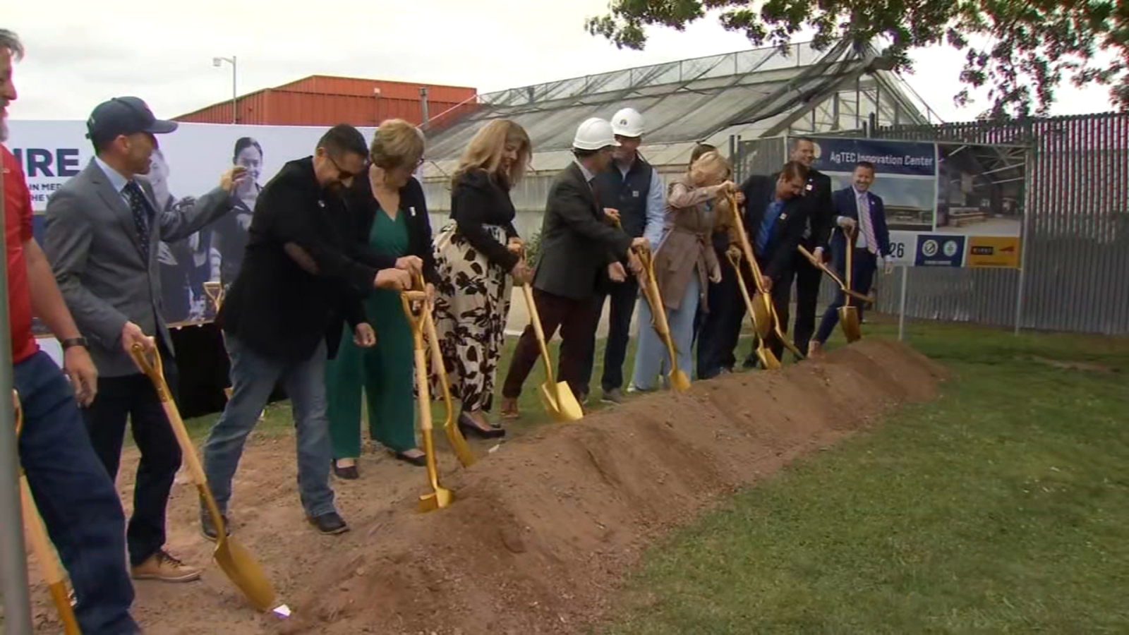 Groundbreaking ceremony held for ag center at Merced College - ABC30 Fresno