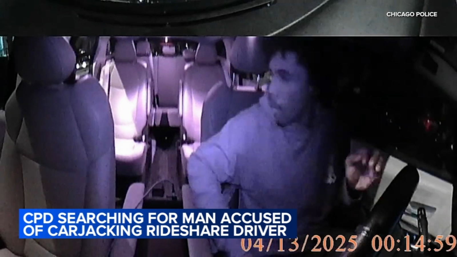 Chicago crime: New video shows customer carjack rideshare driver in ...