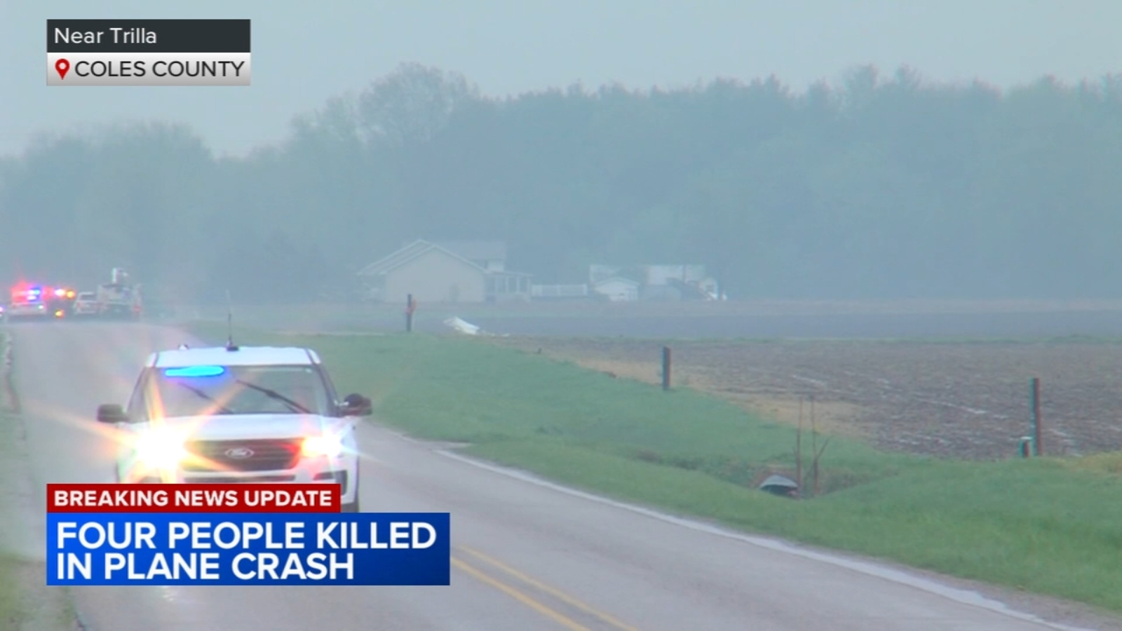 Trilla, Illinois plane crash: 4 killed in Cessna 180 crash at 551-587 ...