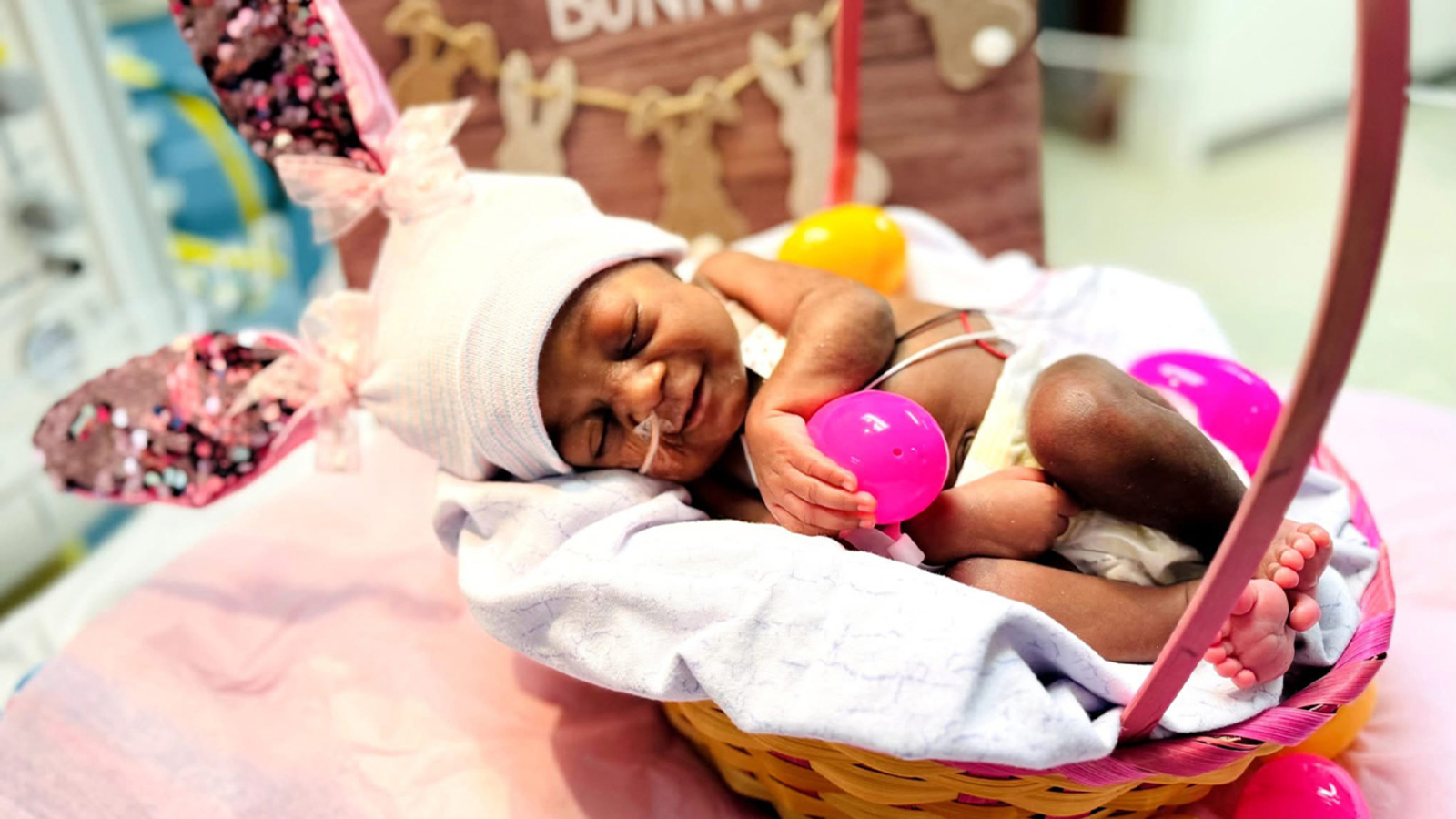 Easter Sunday | UNC Health's NICU babies celebrate their first Easter ...