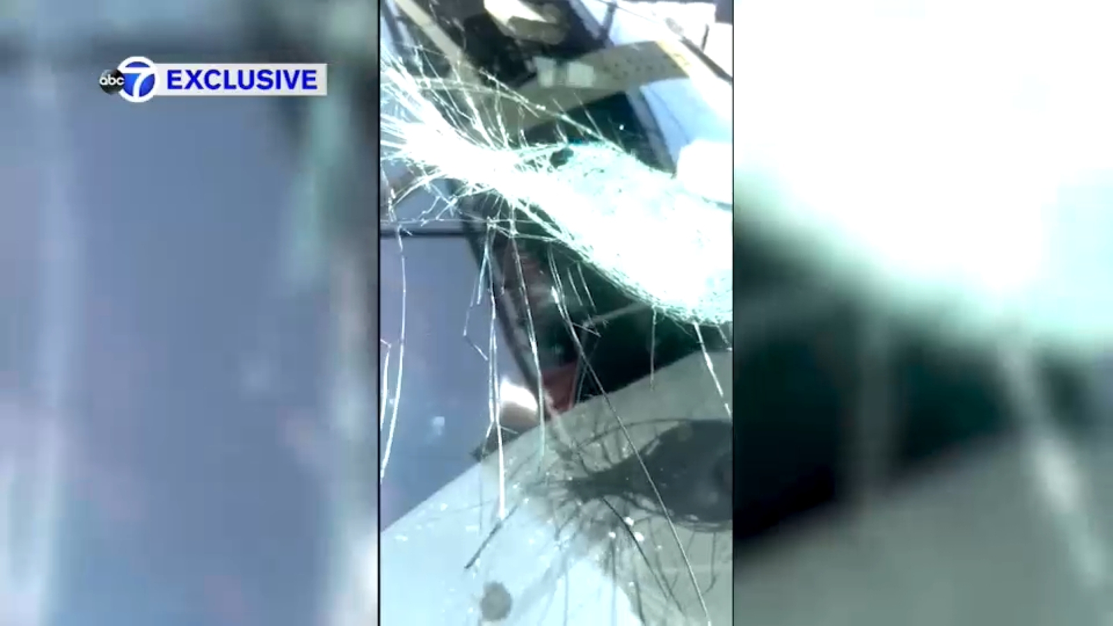 Exclusive: Debris from subway tracks shattered man's windshield, dented ...