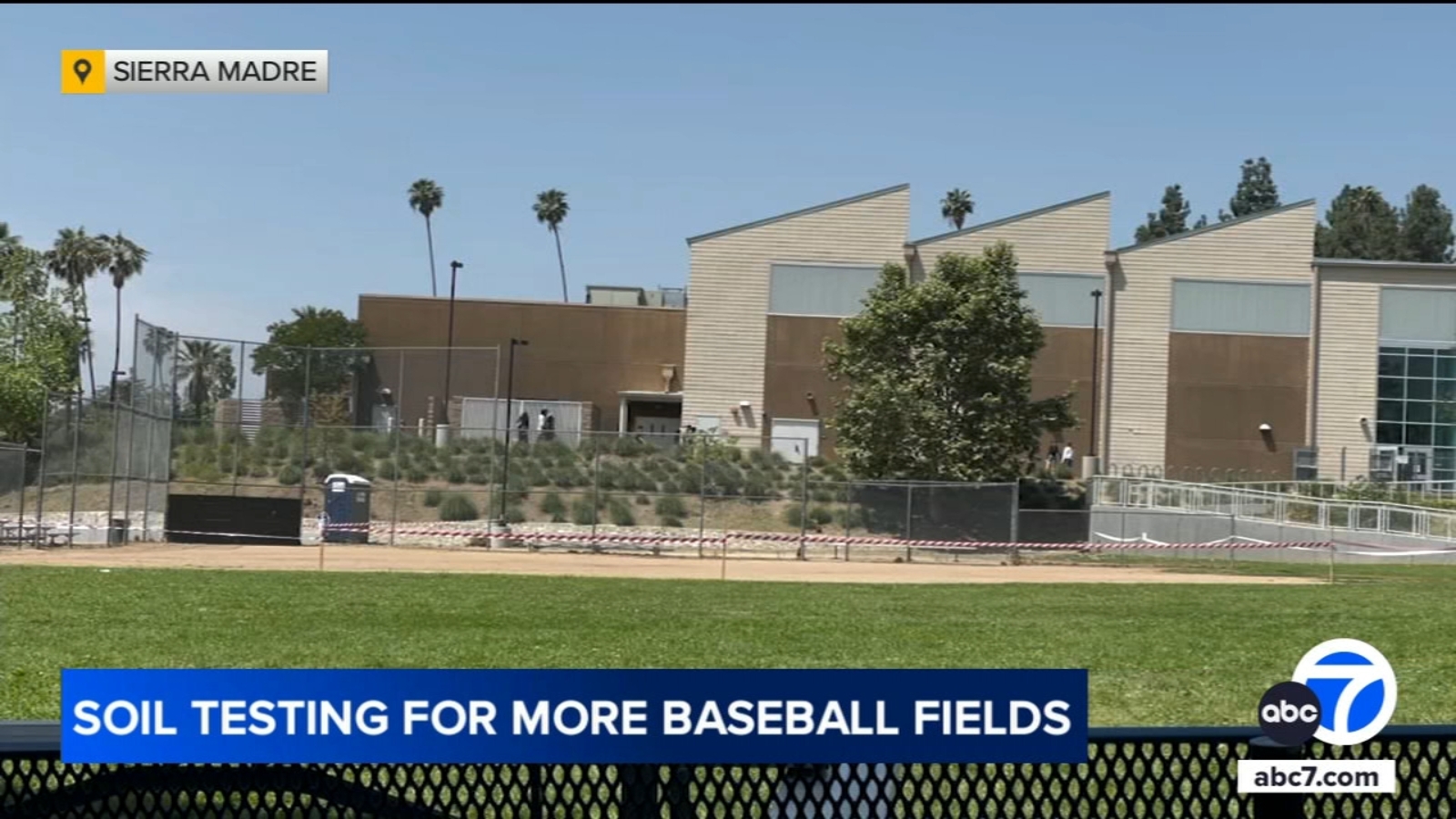 Eaton Fire: Baseball fields at Sierra Madre elementary, middle schools ...