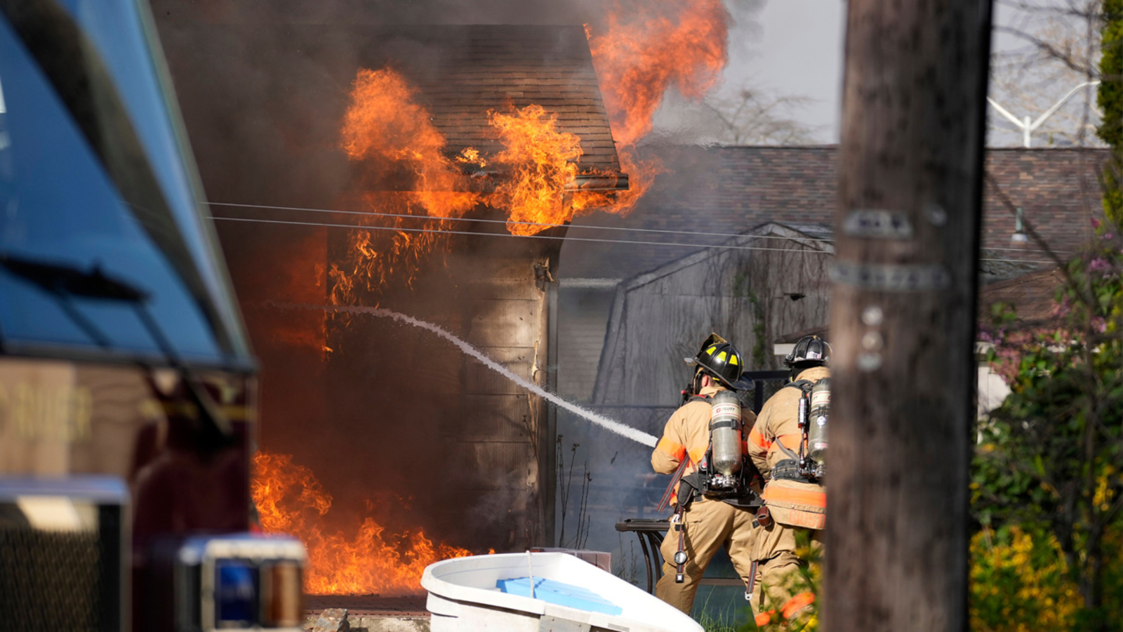 NJ wildfire: Maps show location of Ocean County, New Jersey blaze and ...