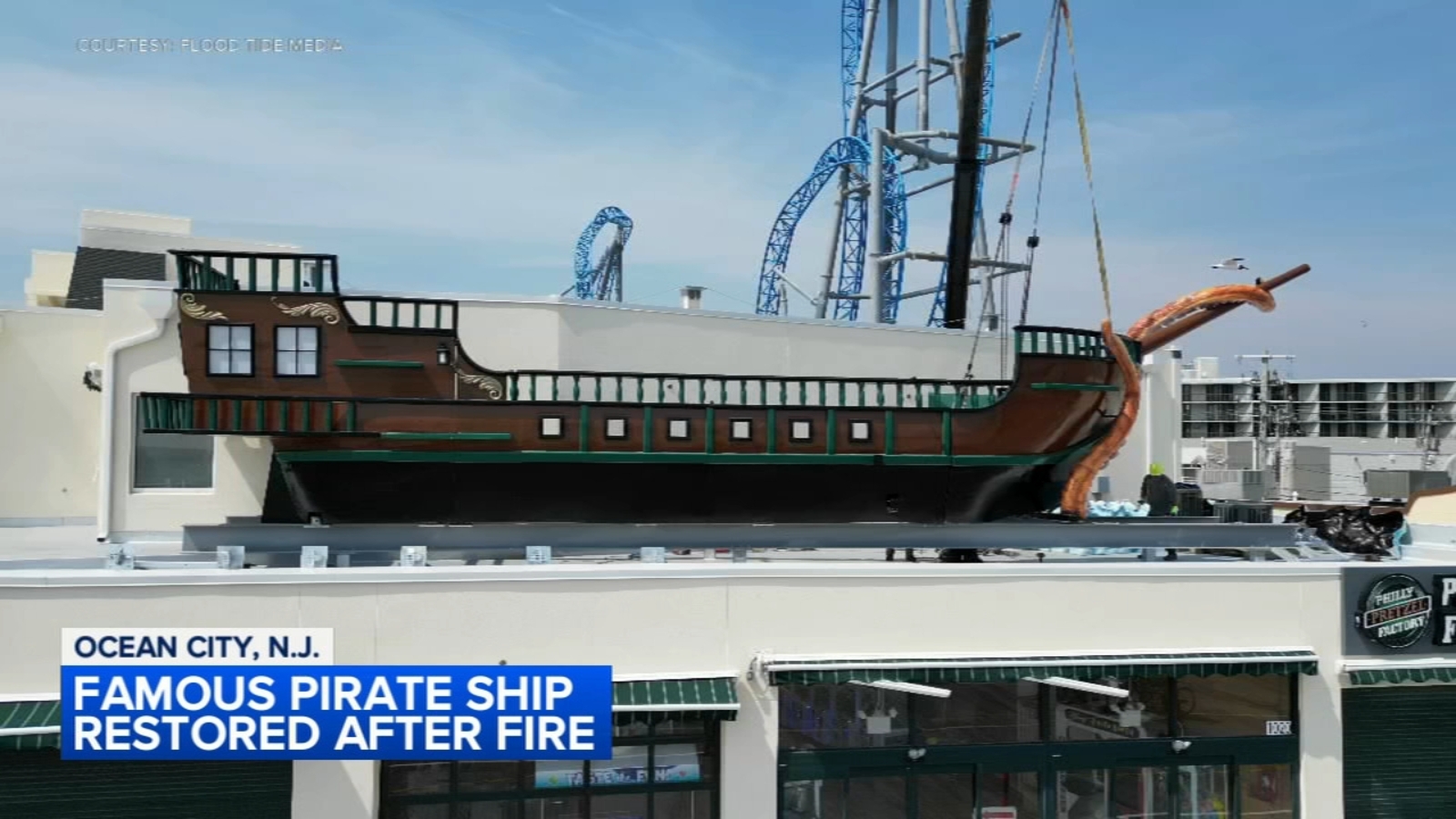 Iconic Playland's Castaway Cove pirate ship returns to Ocean City ...