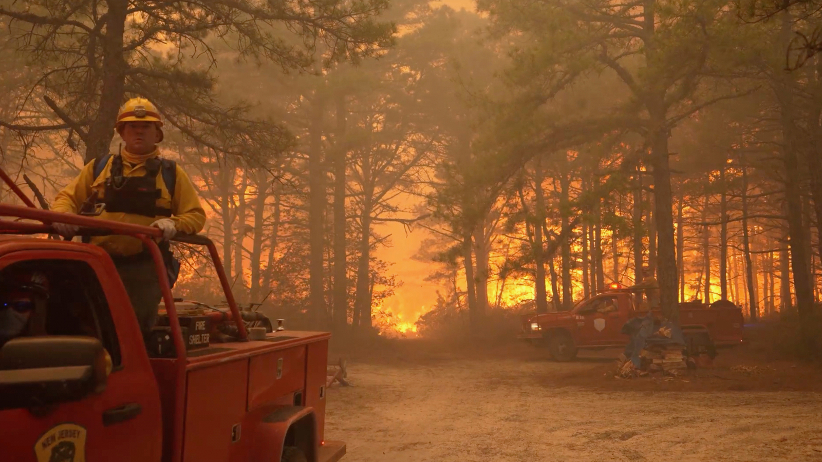 NJ wildfire arrest: Teen charged with allegedly starting massive New ...