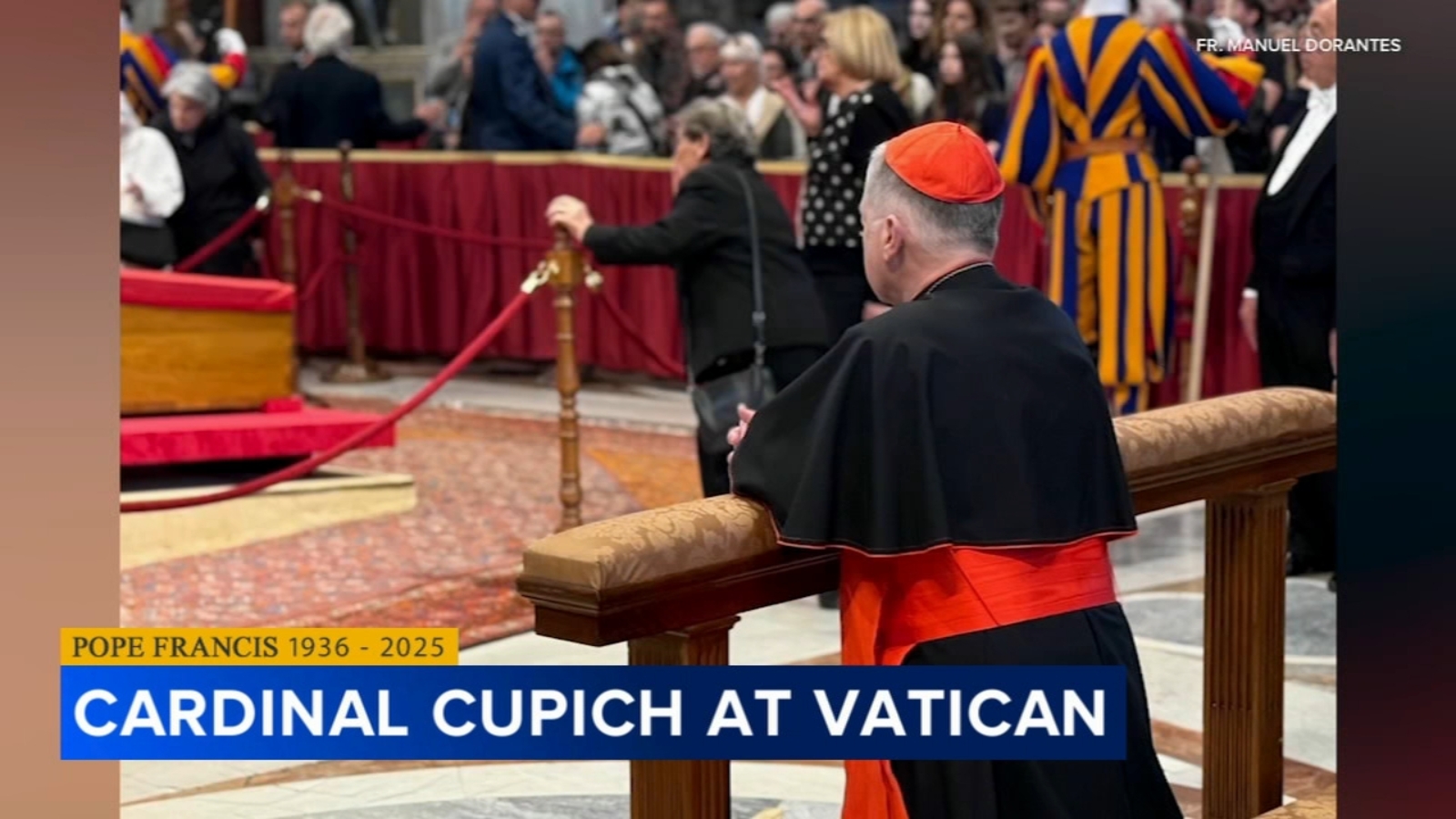 Pope Francis death: Cardinal Blase Cupich, Archbishop of Chicago ...