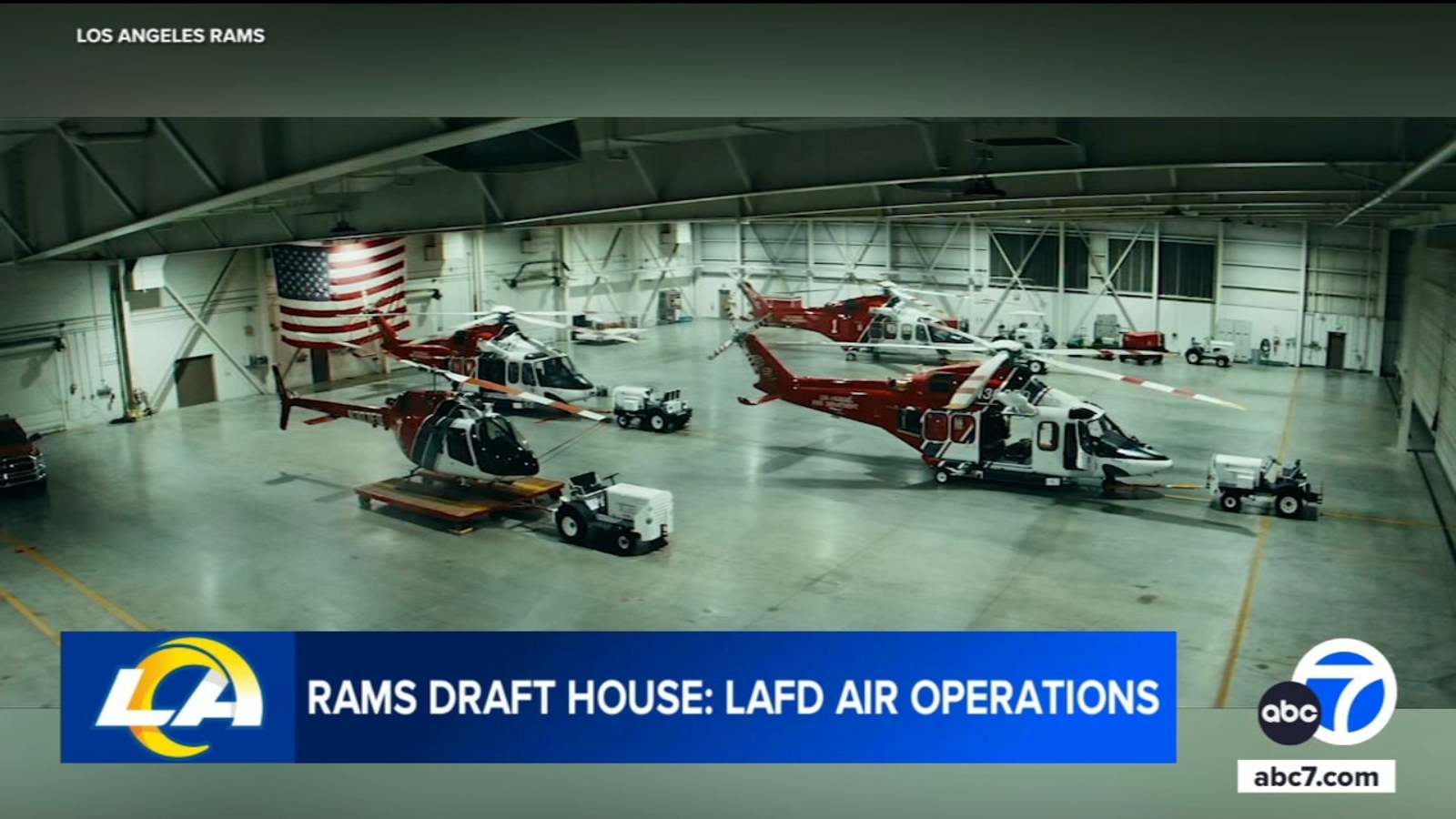 Rams draft house: Team set to conduct NFL draft today from LAFD Air ...