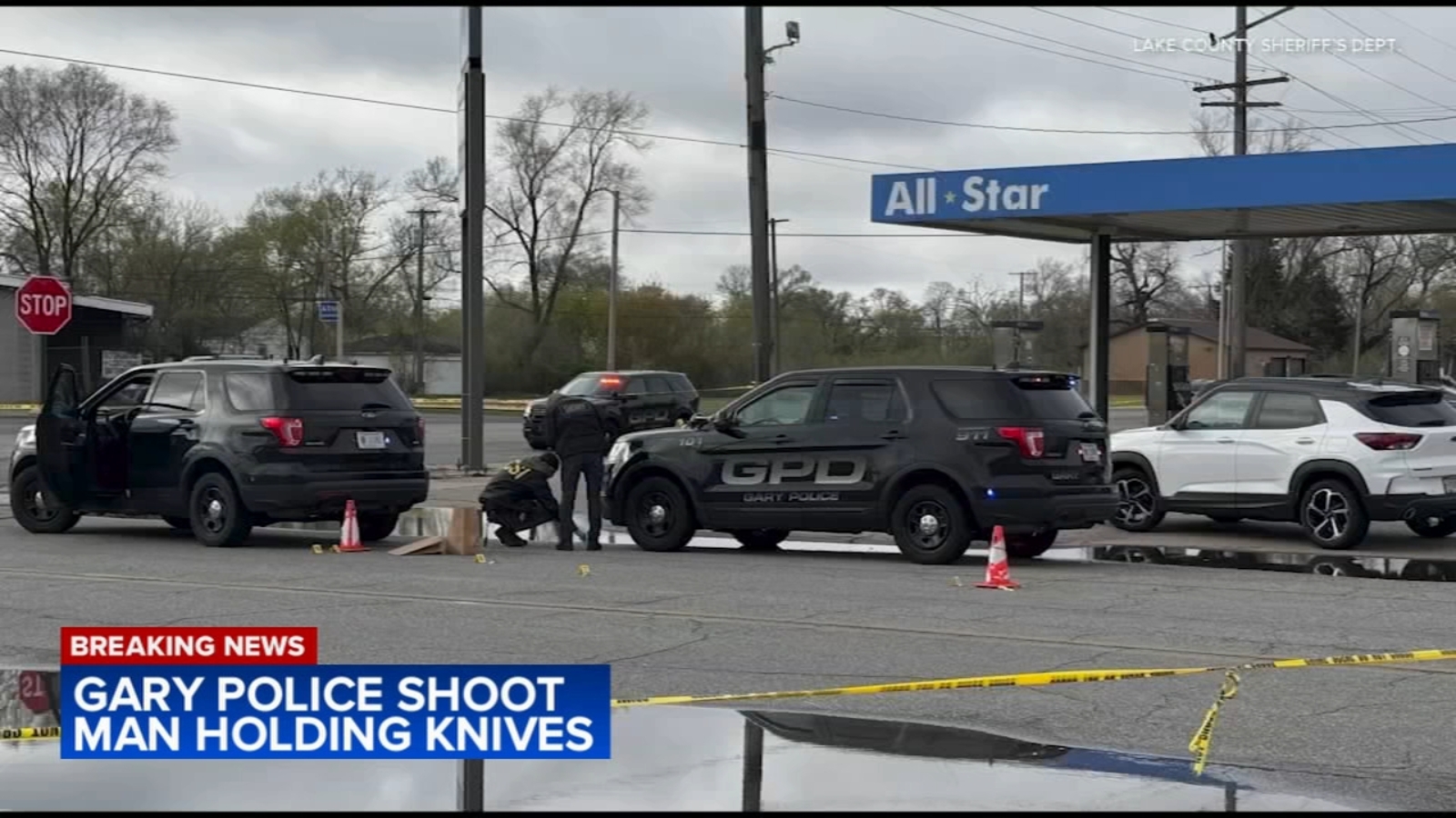Gary police shooting: Officer shoots knife-wielding man at 21st Avenue ...