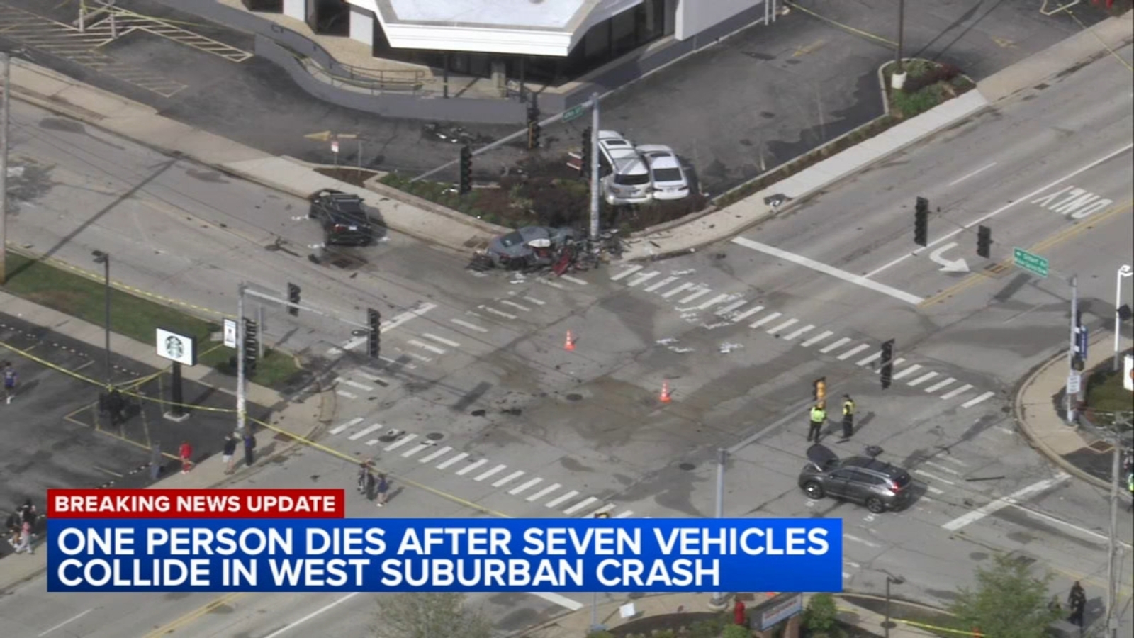 La Grange crash: 1 killed, 4 injured in 7-vehicle crash at 47th Street ...