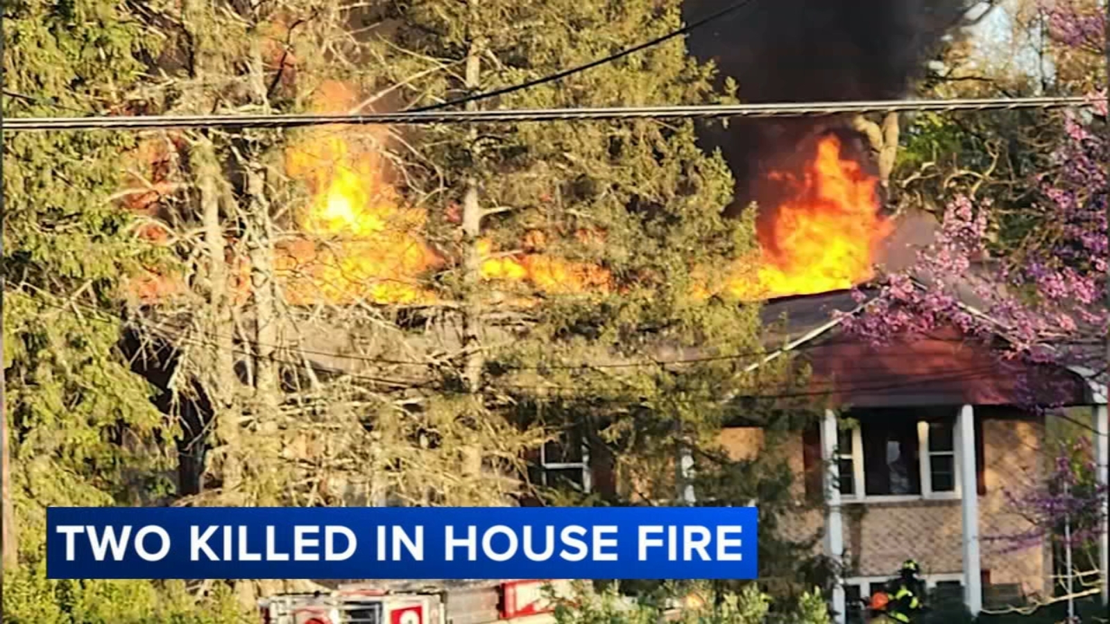 2 people dead, 3 firefighters among 4 others hurt in house fire in ...