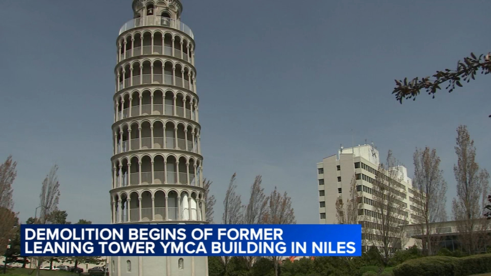 Former YMCA building being demolished to revitalize area around Leaning ...