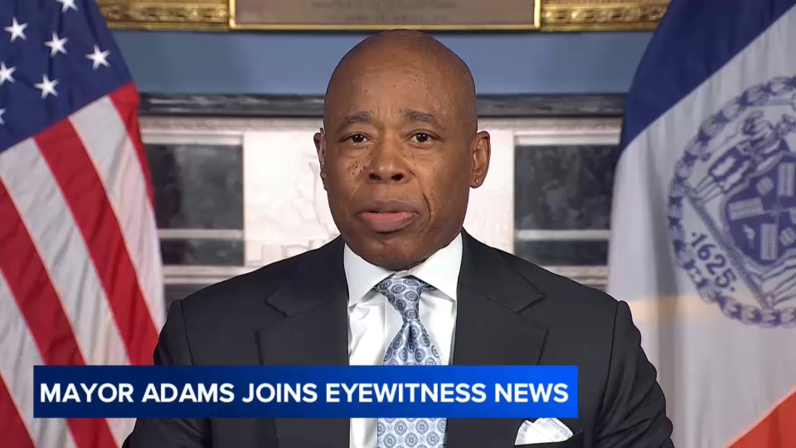 Mayor Eric Adams discusses plan to recruit 1,000 new NYPD officers ...