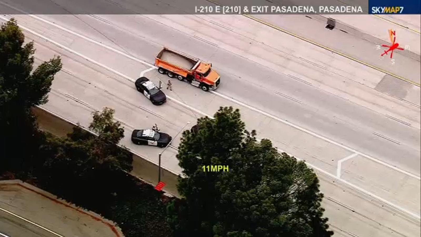 Chase suspect dies after pursuit ends in crash on 210 Freeway in La Crescenta; eastbound lanes ...