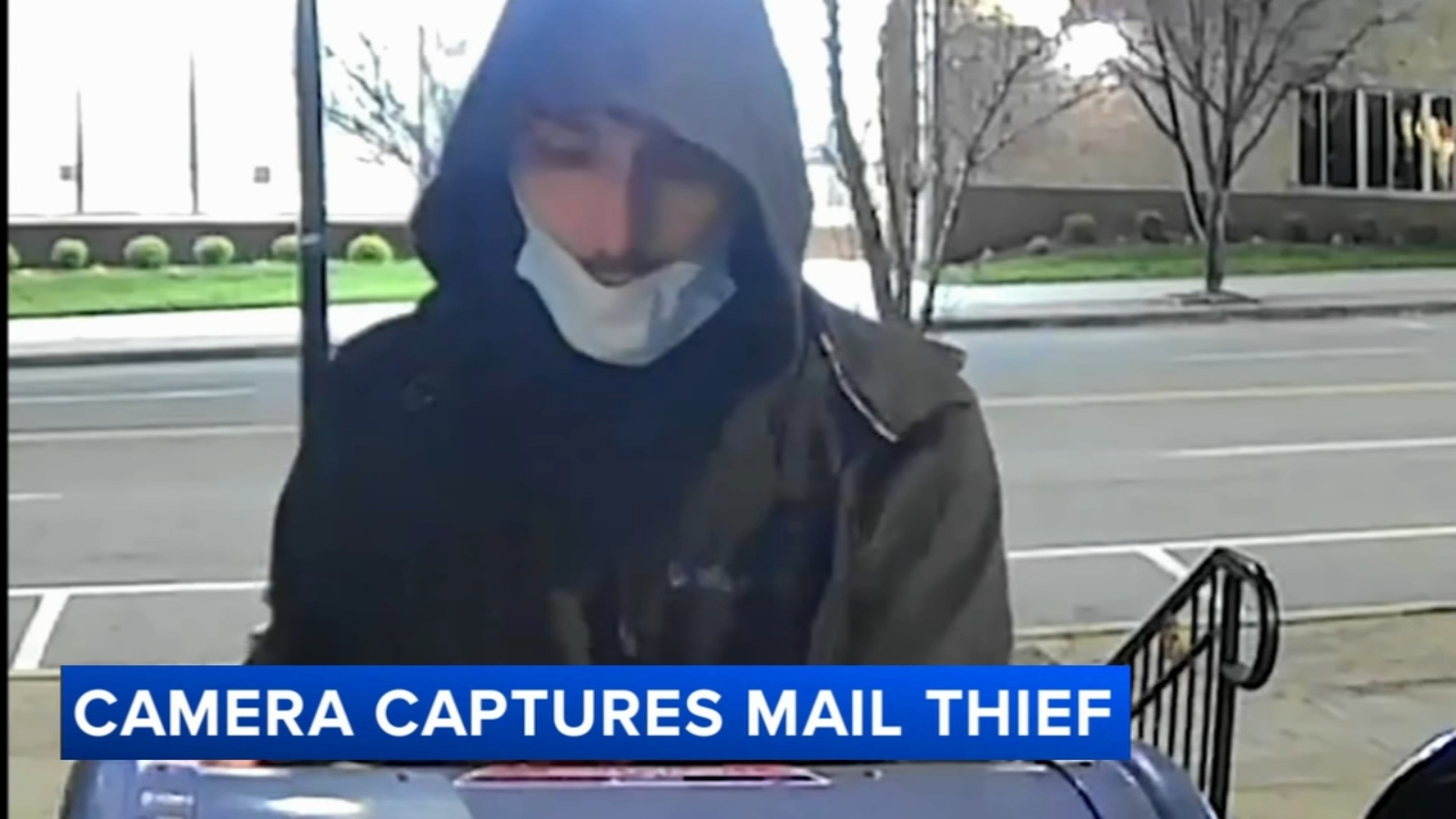 Man caught on surveillance video stealing from USPS mailbox outside the ...