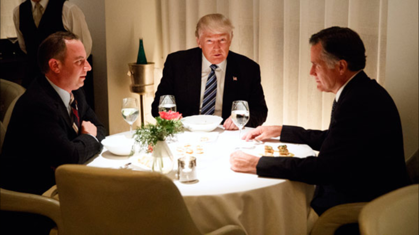 PHOTOS: Donald Trump, Mitt Romney have dinner - 6abc Philadelphia