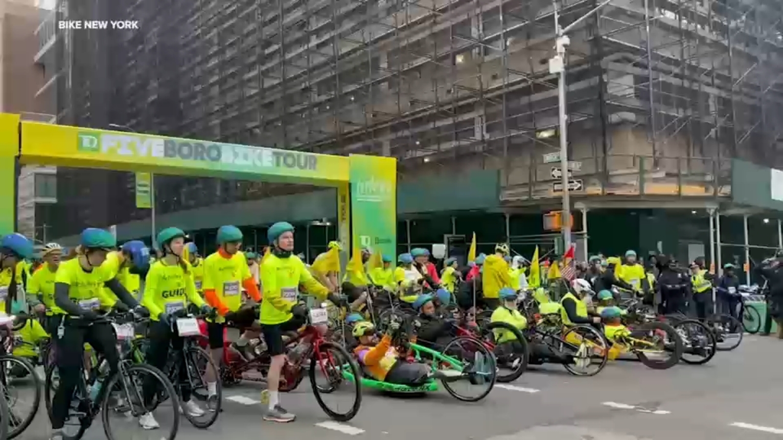 NYC traffic: 47th annual TD Five Boro Bike Tour street and road closures as cyclists race ...