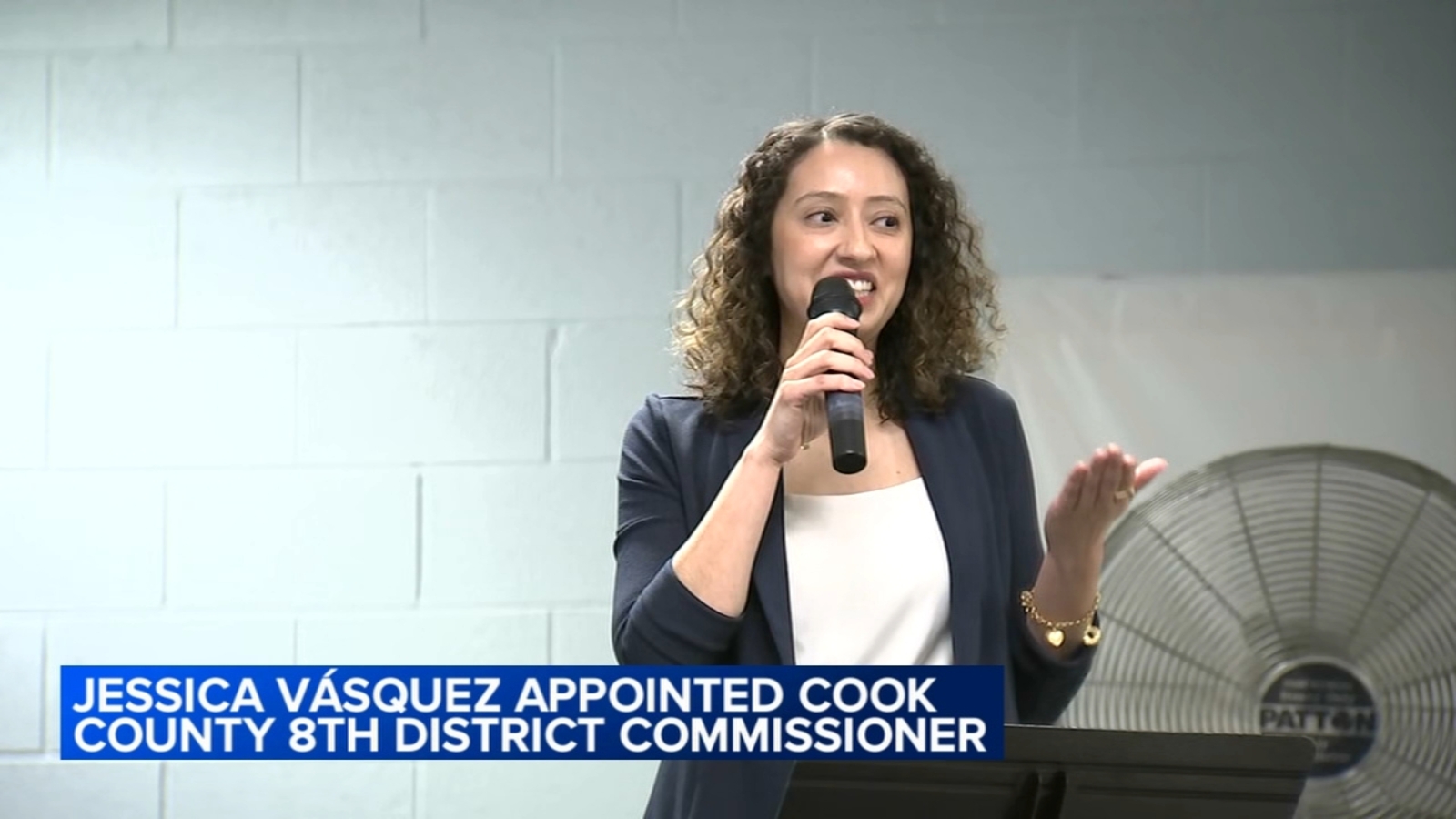 Jessica Vasquez appointed to replace Anthony Joel Quezada as Cook County 8th District ...