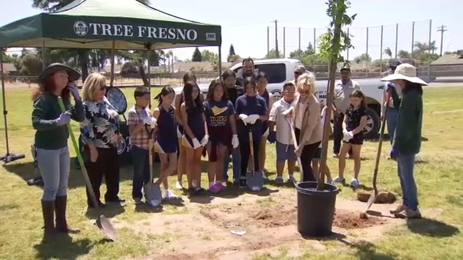 Central Unified and non-profit team up to plant trees - ABC30 Fresno