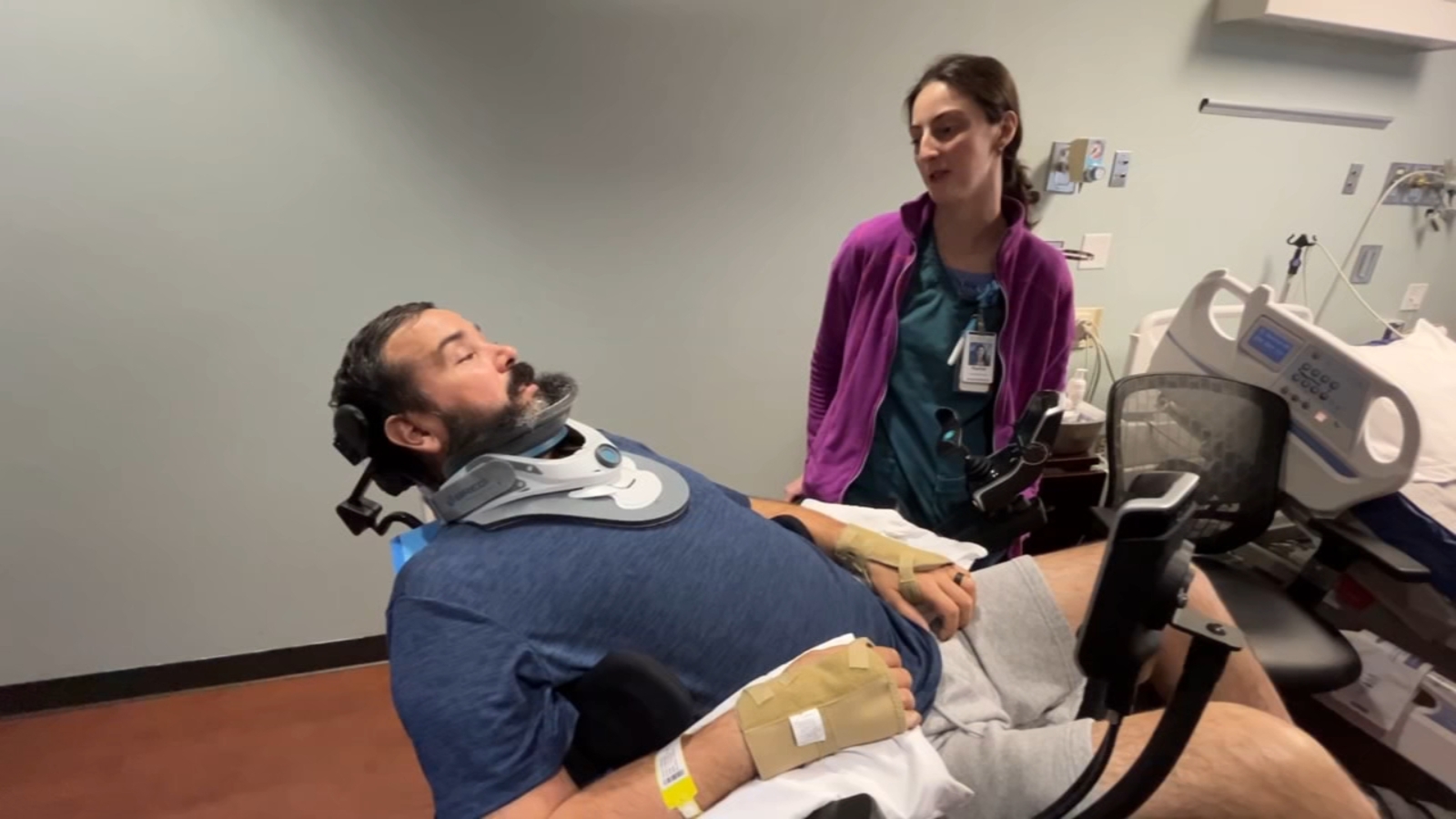Houston nurse's own recovery journey inspiring her patients - ABC13 Houston