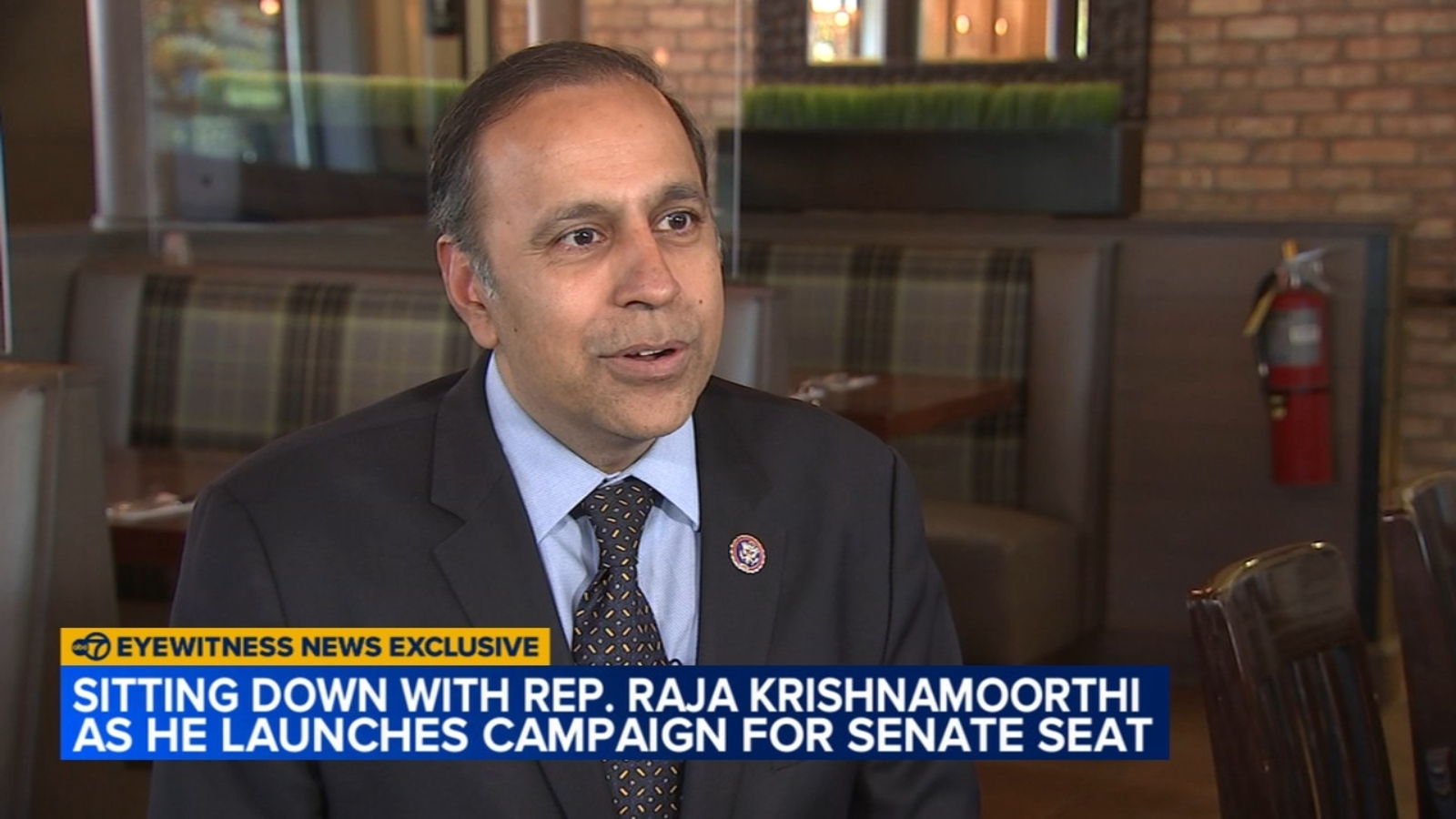 Illinois Congressman Raja Krishnamoorthi speaks on decision to run for ...