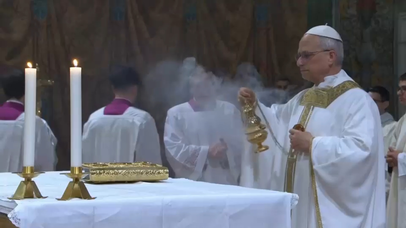 Pope Leo XIV celebrates first Mass after historic election - ABC30 Fresno