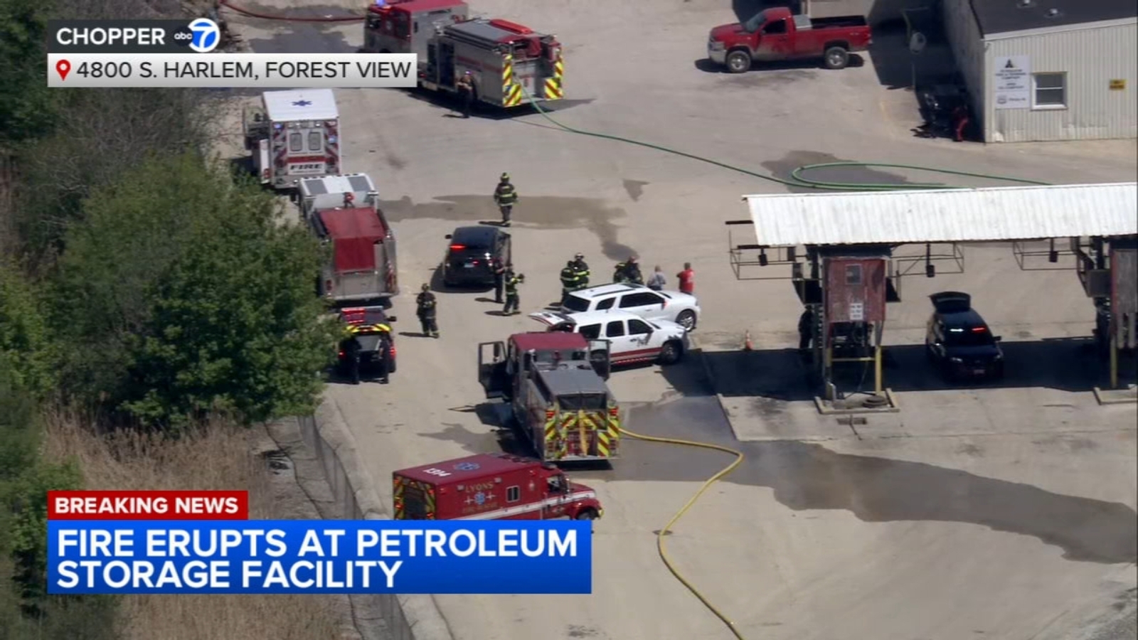 Fire erupts at petroleum storage facility, Petroleum Fuel and Terminal ...