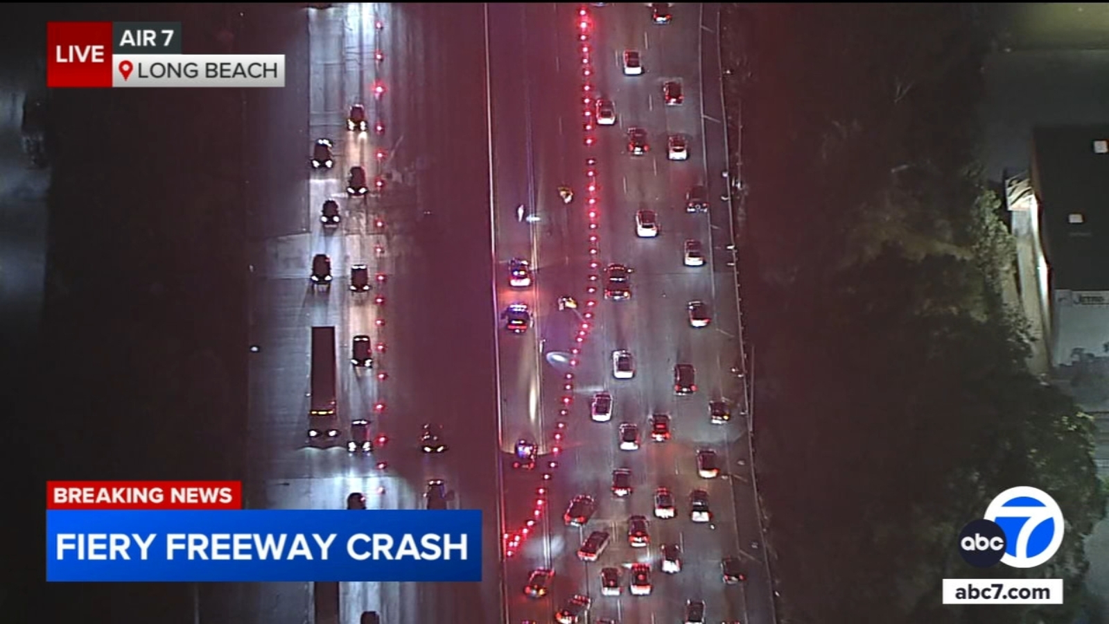 Long Beach crash: At least 1 killed in 91 Freeway wreck - ABC7 Los Angeles
