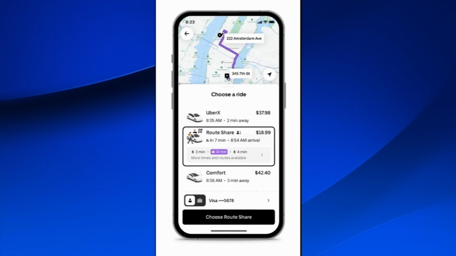Uber to launch 'route share' in major cities, including Philadelphia, as a carpool-like option ...