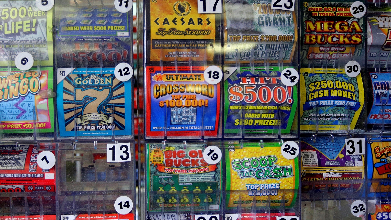 2 winning scratch-off lottery tickets, totaling $8 million, sold in ...