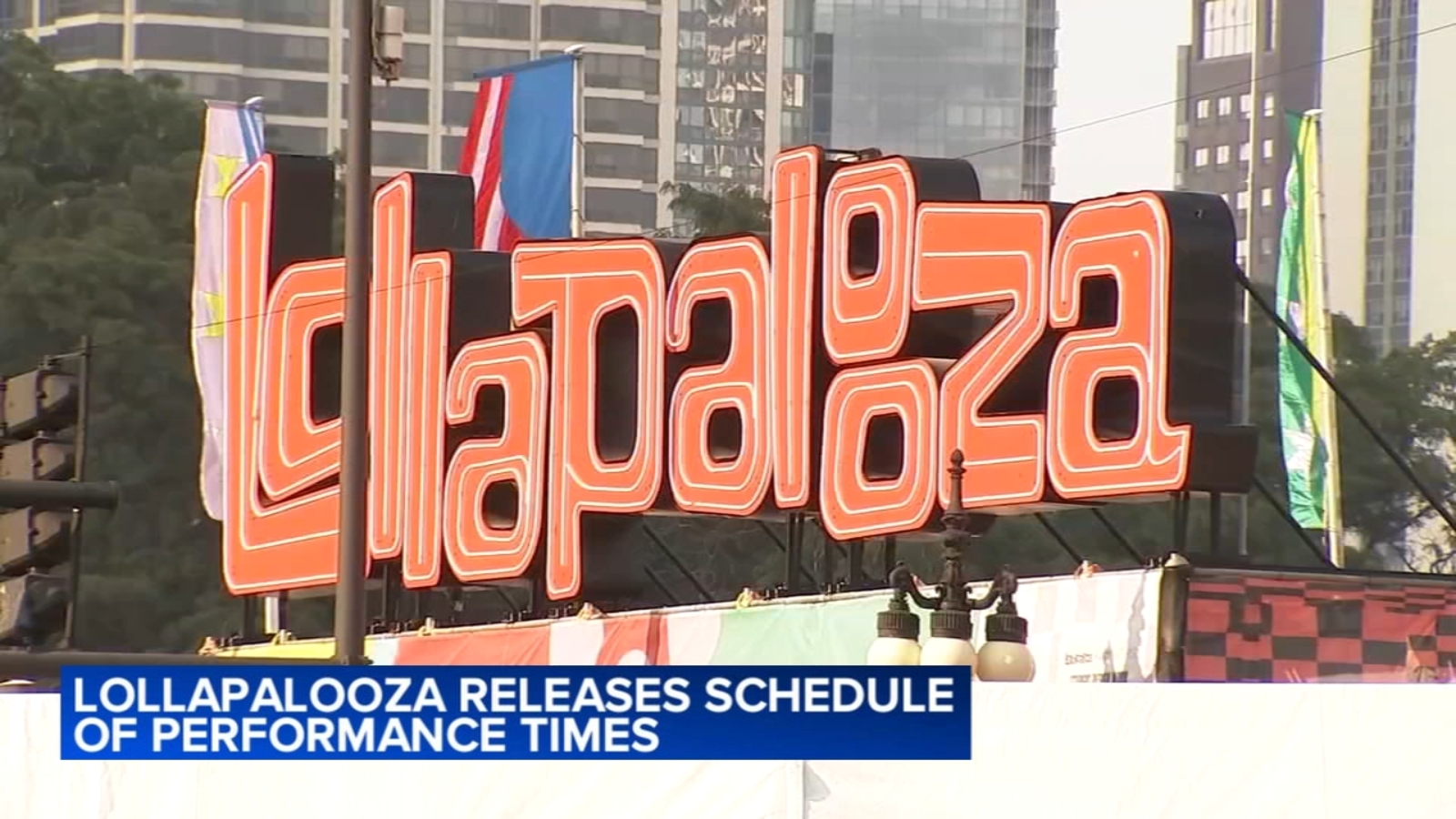 Lolla lineup 2025: Lollapalooza announces performance times for 4 days ...