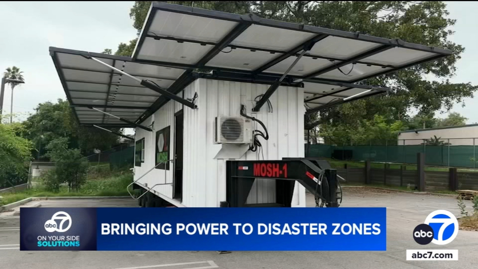 MOSH-1 provides new way to bring power to disaster zones - ABC7 Los Angeles