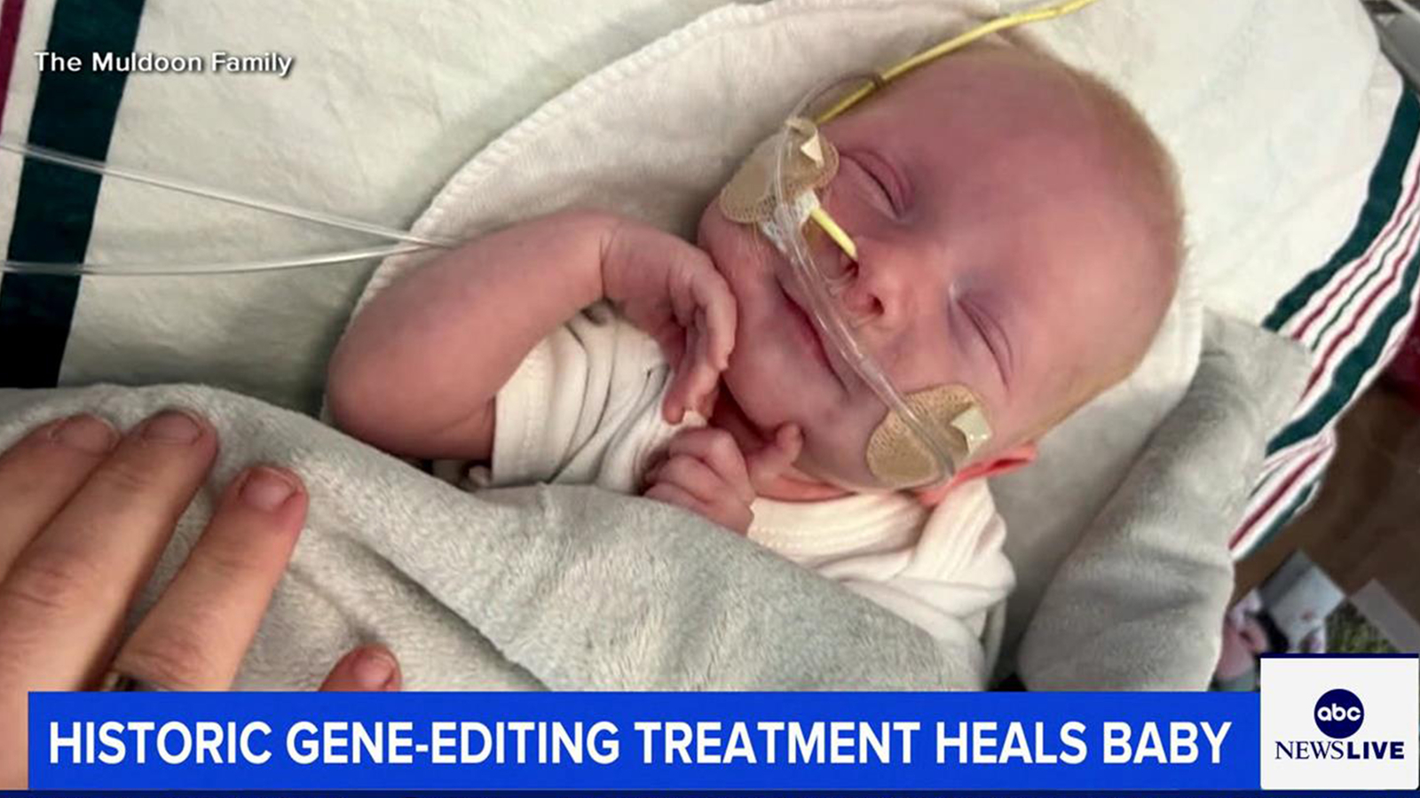 Doctors save baby's life with first-ever gene fix for deadly rare ...