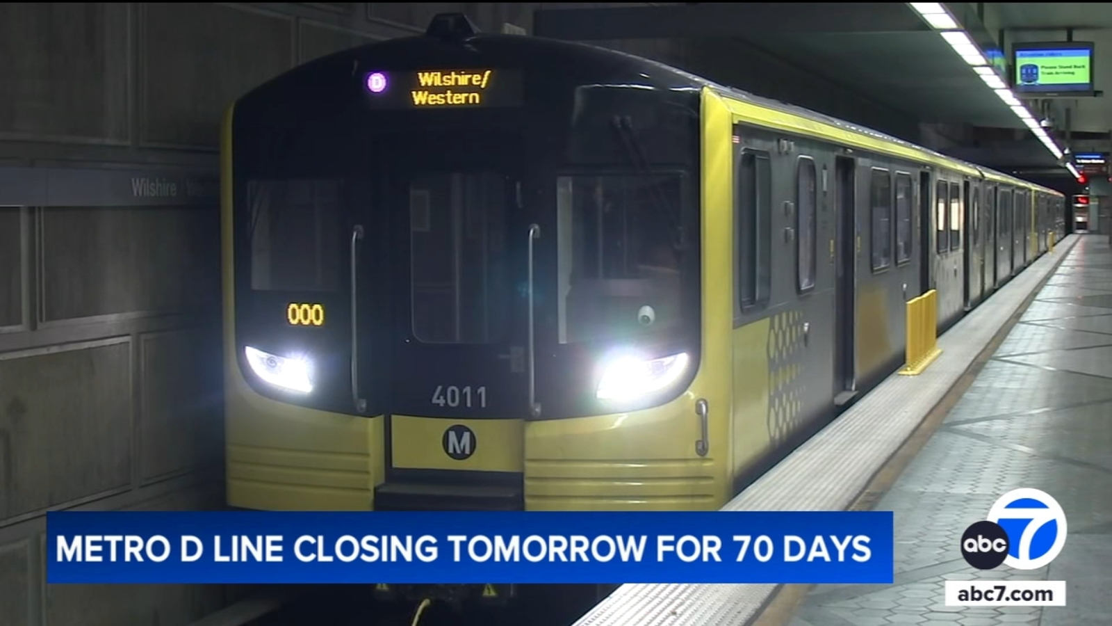 Metro D Line subway set to close for 70 days, starting May 17 - ABC7 ...