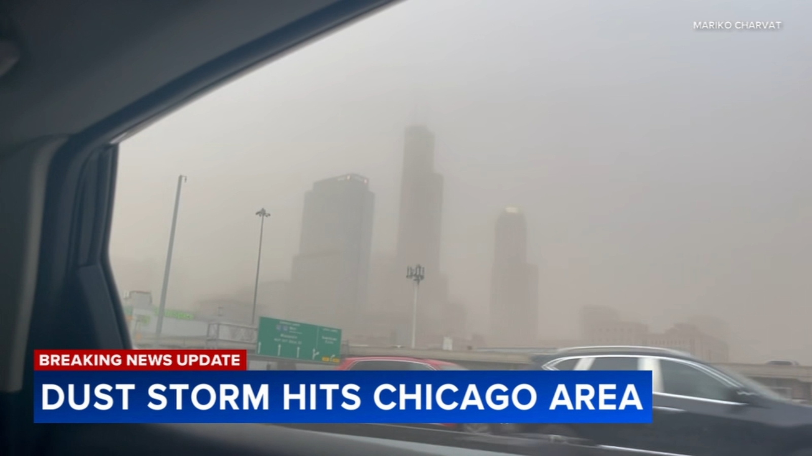 Chicago weather: Large dust storm moves through area, first-ever ...