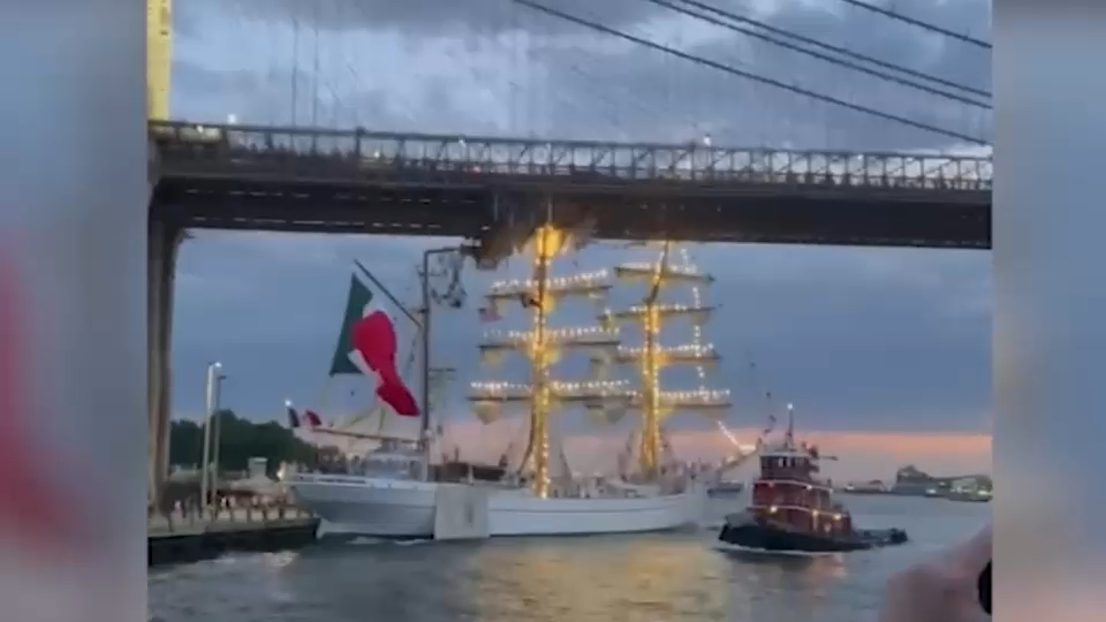 Mexican Navy ship hits Brooklyn Bridge: Cadet identified as first of 2 victims killed in fatal ...