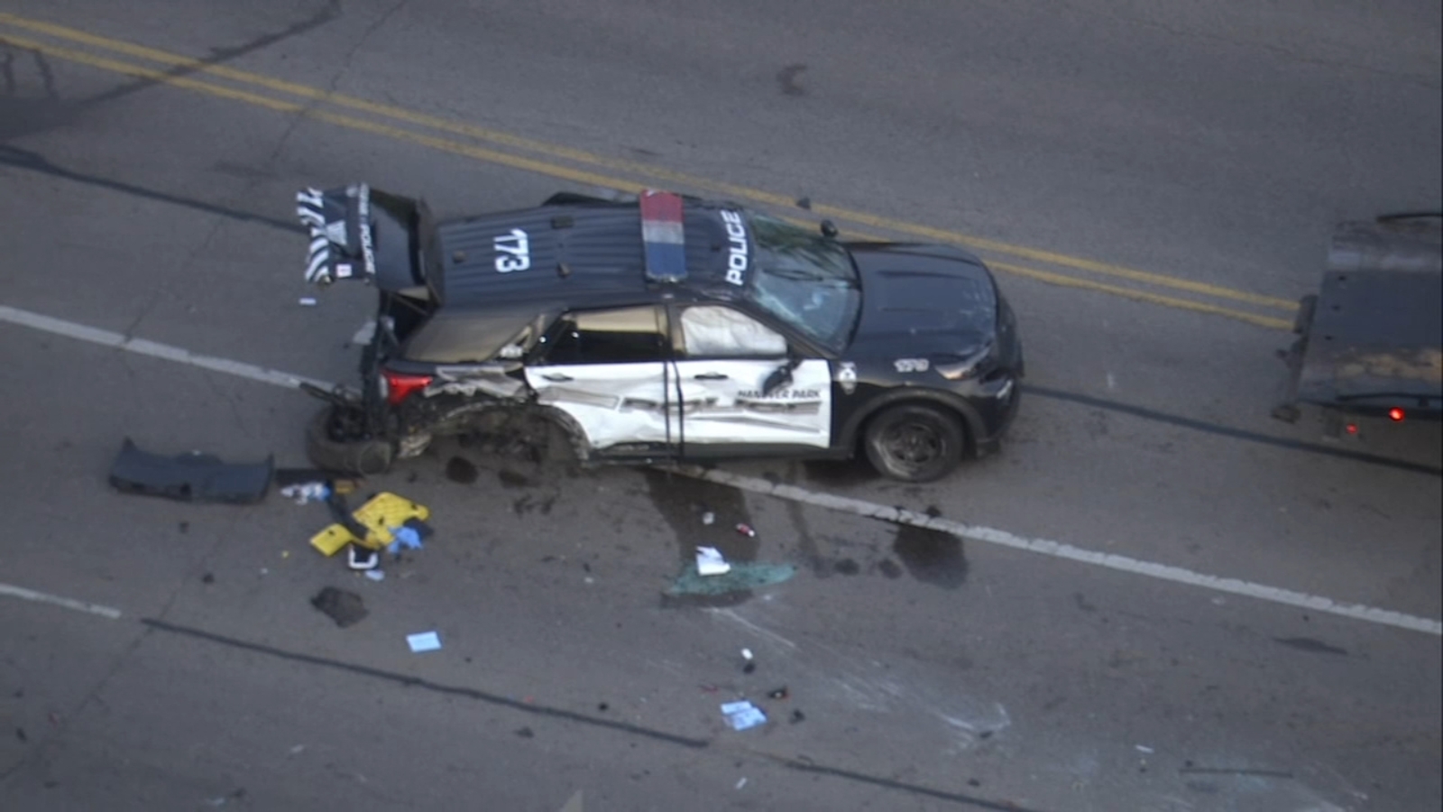 Officer, 3 others injured in Hanover Park crash at County Farm Road ...