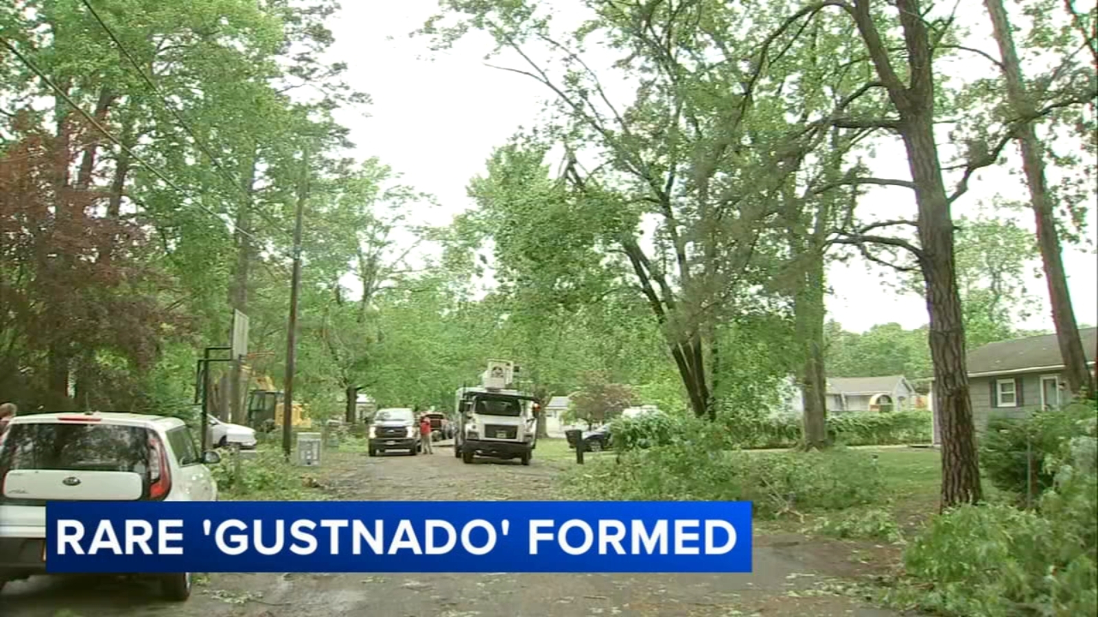Rare 'gustnado' formed in Franklinville, Gloucester County during ...
